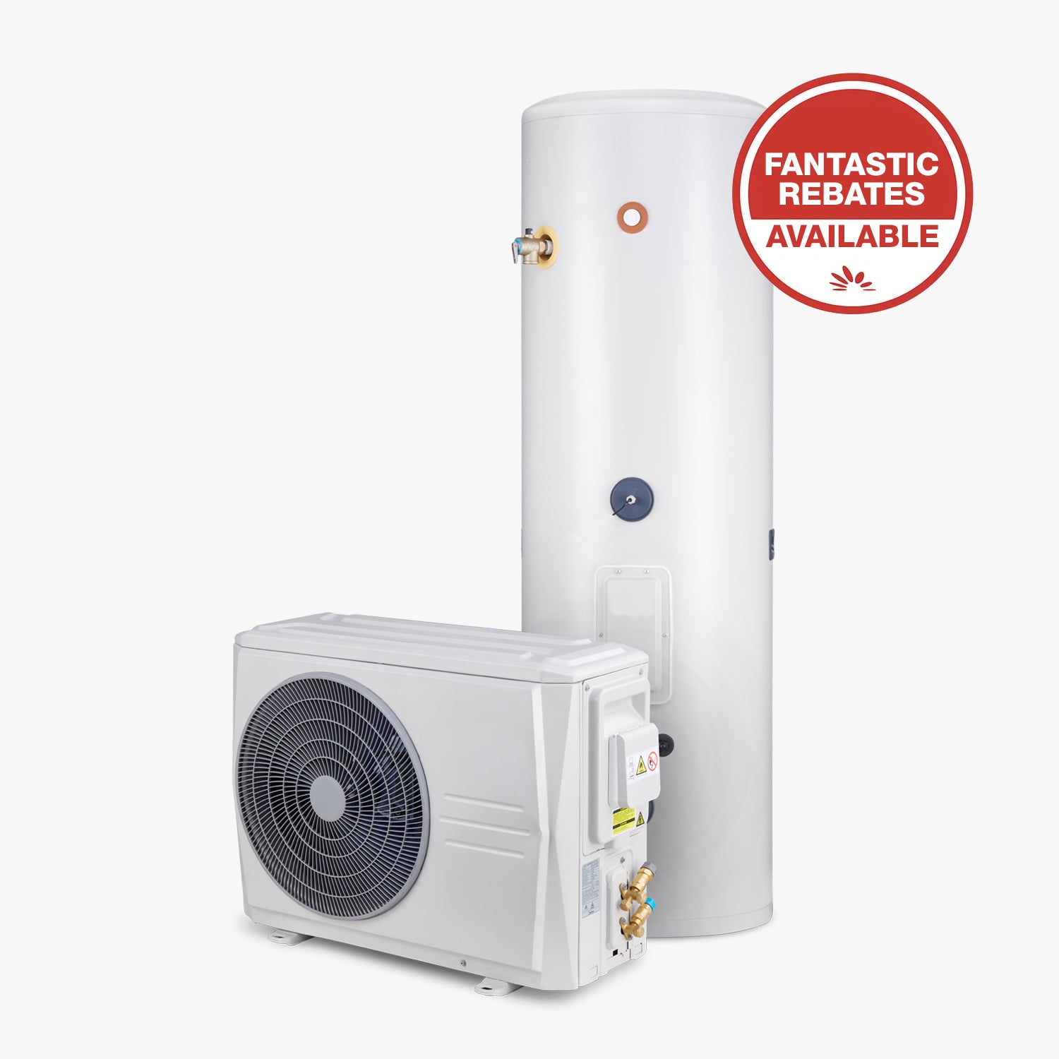 200 Litre Split Configuration Heat Pump ‐ Midea (R290) – Chromagen